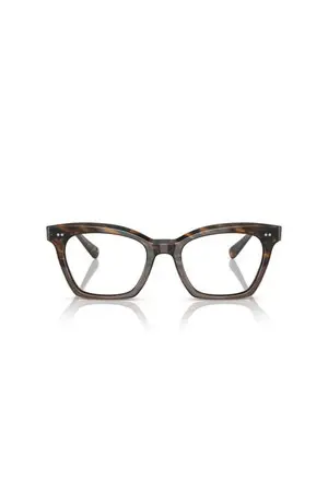 Oliver Spencer 52mm Butterfly Eyeglasses - Red