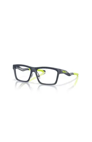 Oakley 50mm Rectangle Full Rim Eyeglasses - Blue