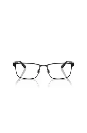 Polo Ralph Lauren 56mm Rectangle Eyeglasses - Black