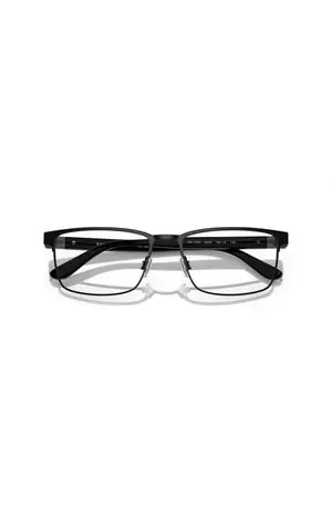 Polo Ralph Lauren 56mm Rectangle Eyeglasses - Black