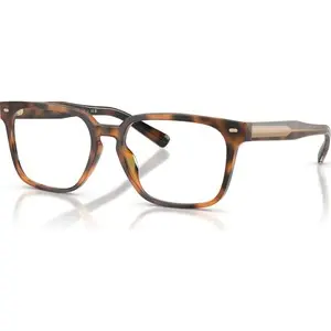 Brooks Brothers 54mm Rectangle Optical Glasses Tortoise