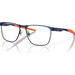 Oakley 51mm Rectangle Full Rim Eyeglasses - Blue