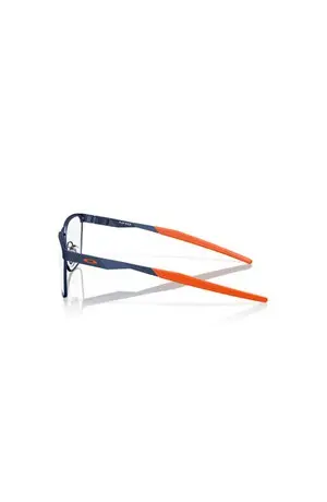 Oakley 51mm Rectangle Full Rim Eyeglasses - Blue