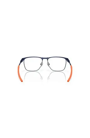 Oakley 51mm Rectangle Full Rim Eyeglasses - Blue