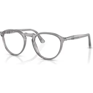 Persol 49mm Phantos Optical Glasses - Grey