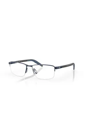 COSTA 55mm Rectangle Eyeglasses - Blue