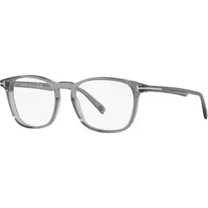 TOM FORD 52mm Square Optical Glasses - Grey