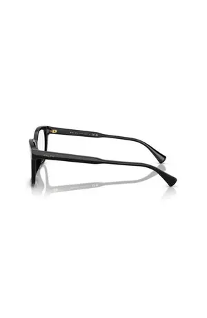 Ralph Lauren Acetate Full Rim Rectangle Eyeglasses - Black