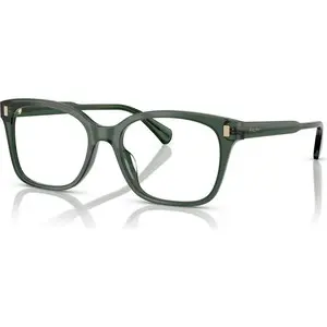 Ralph Lauren Rectangle Full Rim Eyeglasses - Green