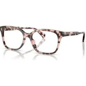 Ralph Lauren Rectangle Full Rim Eyeglasses - Pink