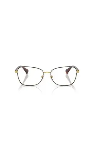 Ralph Lauren 53mm Square Optical Glasses - Black