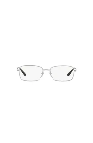 SFEROFLEX 54mm Rectangle Full Rim Eyeglasses - Silver
