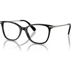 SWAROVSKI 52mm Square Optical Glasses Black