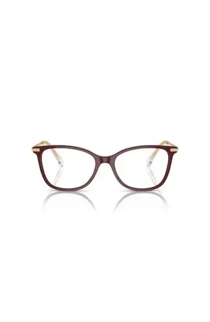 SWAROVSKI 52mm Square Optical Glasses - Red