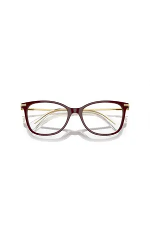 SWAROVSKI 52mm Square Optical Glasses - Red