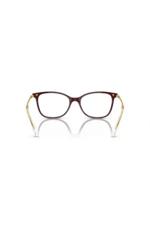 SWAROVSKI 52mm Square Optical Glasses - Red