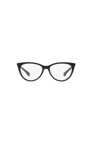 LENSCRAFTERS 53mm Cat Eye Optical Glasses - Black