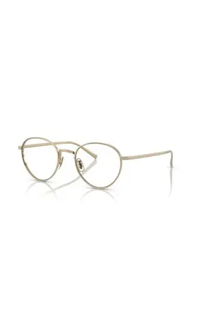 Oliver Spencer 49mm Phantos Eyeglasses - Gold