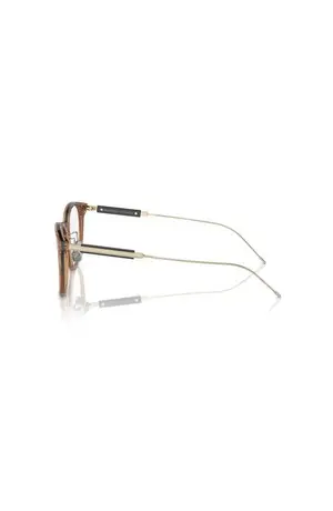 Brunello Cucinelli Acetate Pillow Optical Glasses - Brown