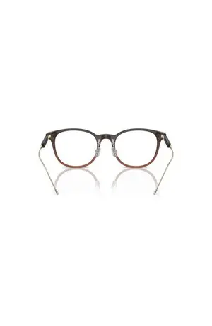 Brunello Cucinelli Acetate Pillow Optical Glasses - Brown