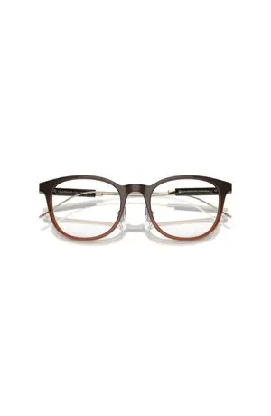 Brunello Cucinelli Acetate Pillow Optical Glasses - Brown