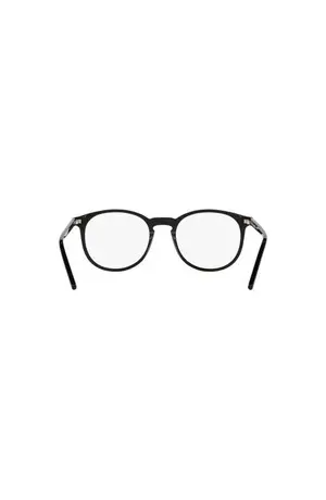 Saint Laurent 50mm Round Optical Glasses - Black