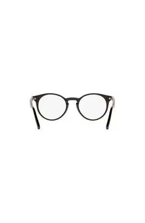 TOM FORD 48mm Round Optical Glasses - Black