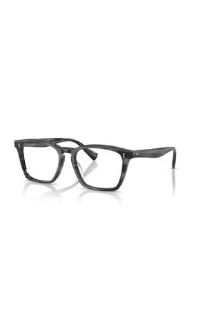 Oliver Spencer 52mm Rectangle Optical Glasses - Blue