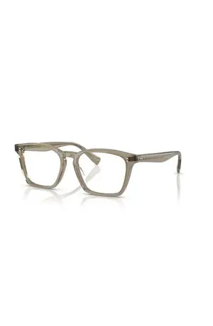 Oliver Spencer 52mm Rectangle Optical Glasses - Green