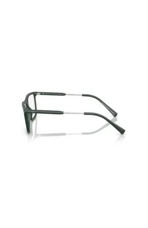 Armani Exchange 54mm Rectangle Eyeglasses - Green
