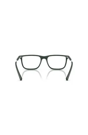 Armani Exchange 54mm Rectangle Eyeglasses - Green