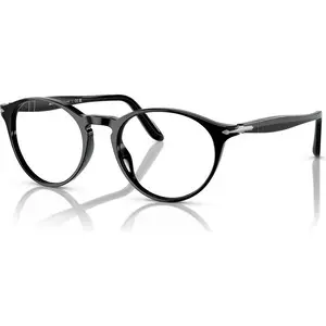 Persol 50mm Phantos Optical Glasses - Black