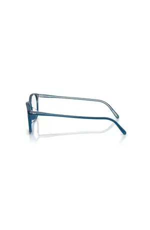 Oliver Spencer 52mm Square Optical Glasses - Blue