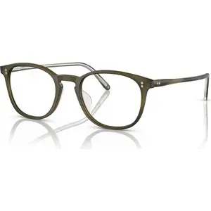 Oliver Spencer 52mm Square Optical Glasses - Brown
