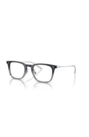 Oliver Spencer 49mm Rectangle Optical Glasses - Blue