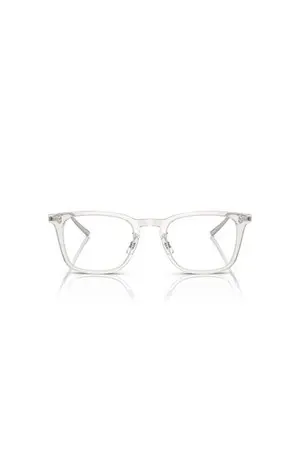 Oliver Spencer 49mm Rectangle Optical Glasses - Grey