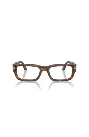 Persol Rectangle Eyeglasses - Brown
