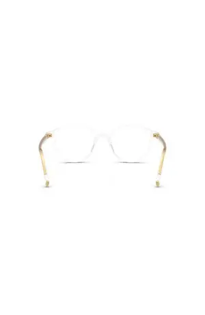 Miu Miu 50mm Round Optical Eyeglasses - Transparent