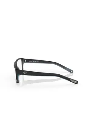 COSTA 59mm Rectangle Optical Glasses - Black
