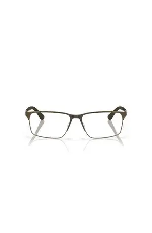 COSTA 54mm Rectangle Full Rim Eyeglasses - Copper