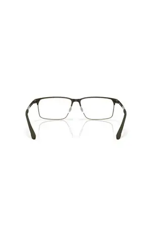 COSTA 54mm Rectangle Full Rim Eyeglasses - Copper