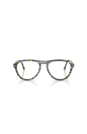 Persol 53mm Pilot Optical Glasses - Multicolor