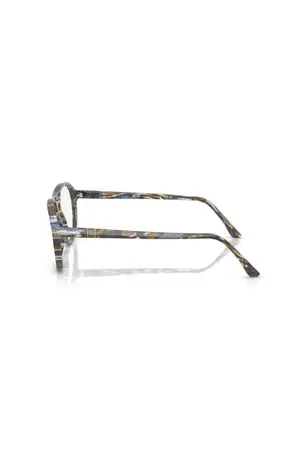 Persol 53mm Pilot Optical Glasses - Multicolor