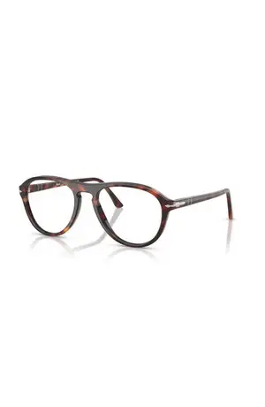 Persol 53mm Pilot Optical Glasses Tortoise