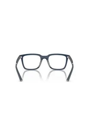 Oliver Spencer 52mm Rectangle Optical Glasses - Blue