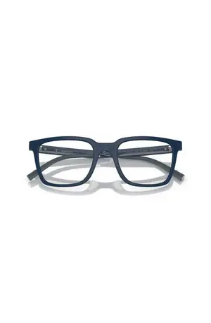 Oliver Spencer 52mm Rectangle Optical Glasses - Blue