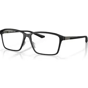 COSTA 53mm Rectangle Eyeglasses - Black