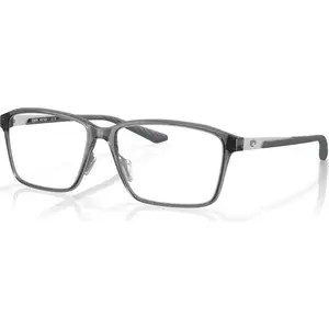 COSTA 53mm Rectangle Eyeglasses - Grey