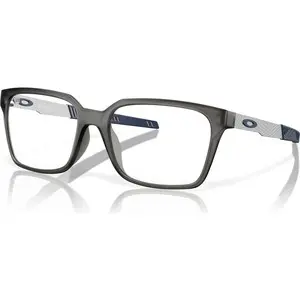 Oakley 53mm Rectangle Full Rim Optical Glasses - Grey