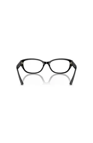 JIMMY CHOO 53mm Oval Eyeglasses - Black